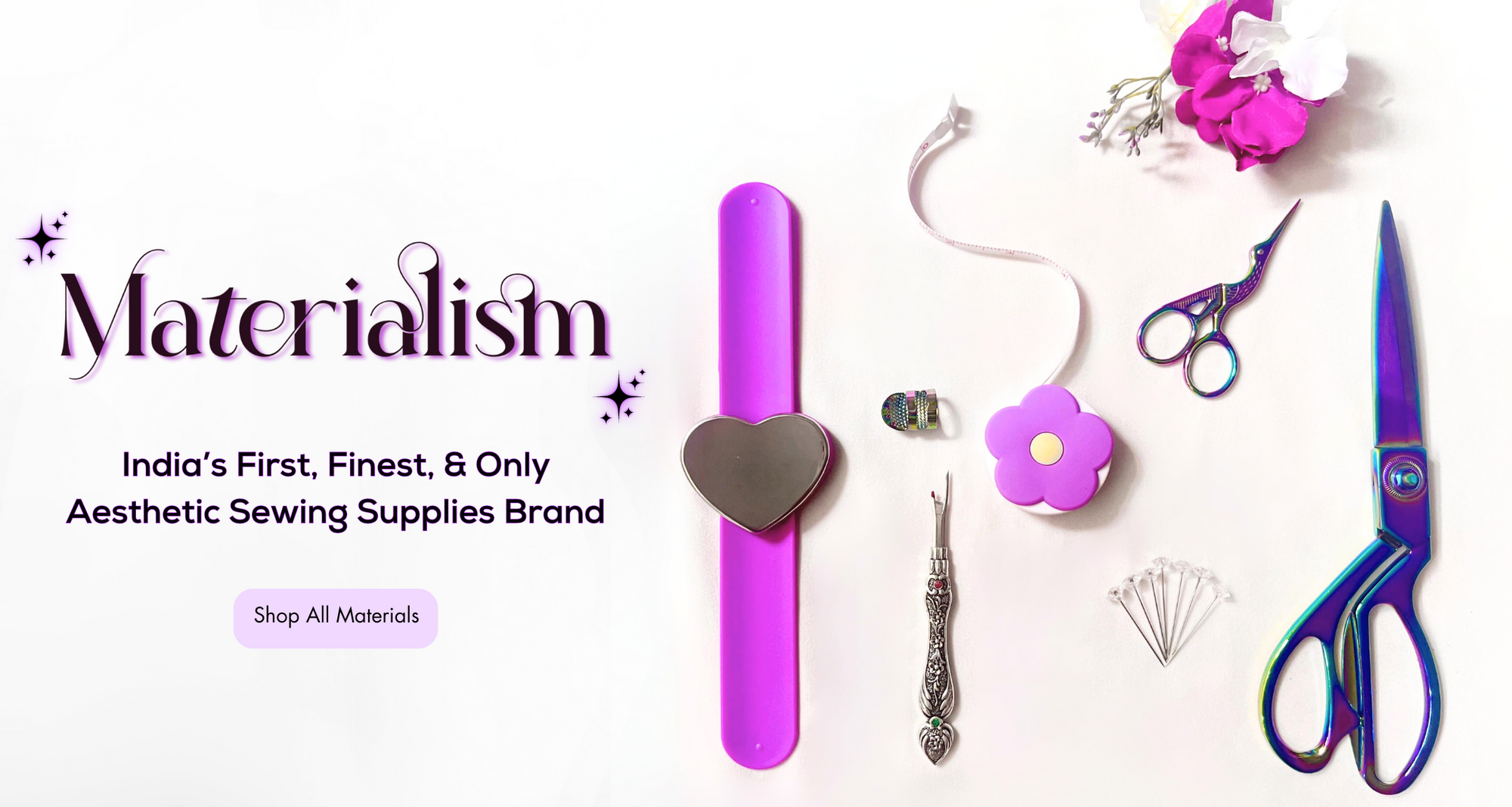 Aesthetic Sewing Supplies & Fashion Design Tools – Materialism